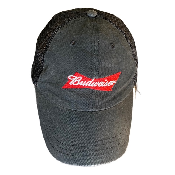 Budweiser | Accessories | Budweiser Mesh Snap Back Cap Osfm | Poshmark
